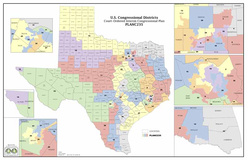 Court releases new redistricting maps for Texas
