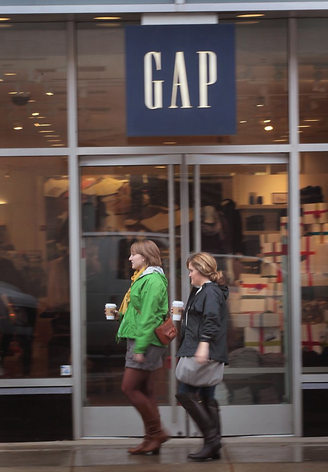 Gap stock highest since April 2000