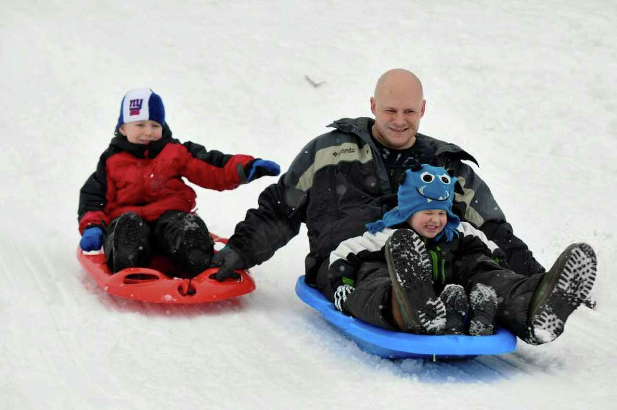 Fleeting embrace of snowy weather