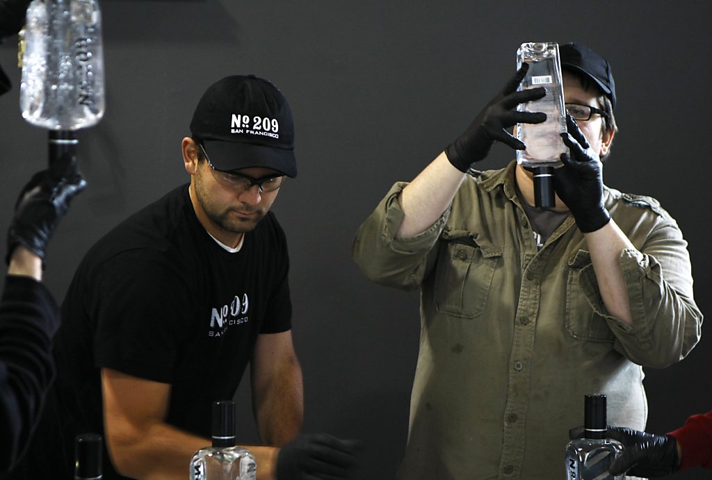 Bottling Kosher-for-Passover Vodka at Distillery No. 209