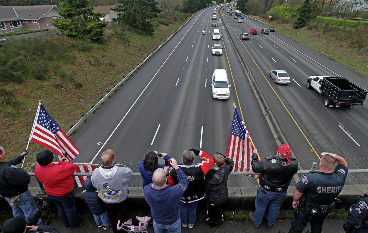 Funeral for Washington State Trooper Tony Radulescu