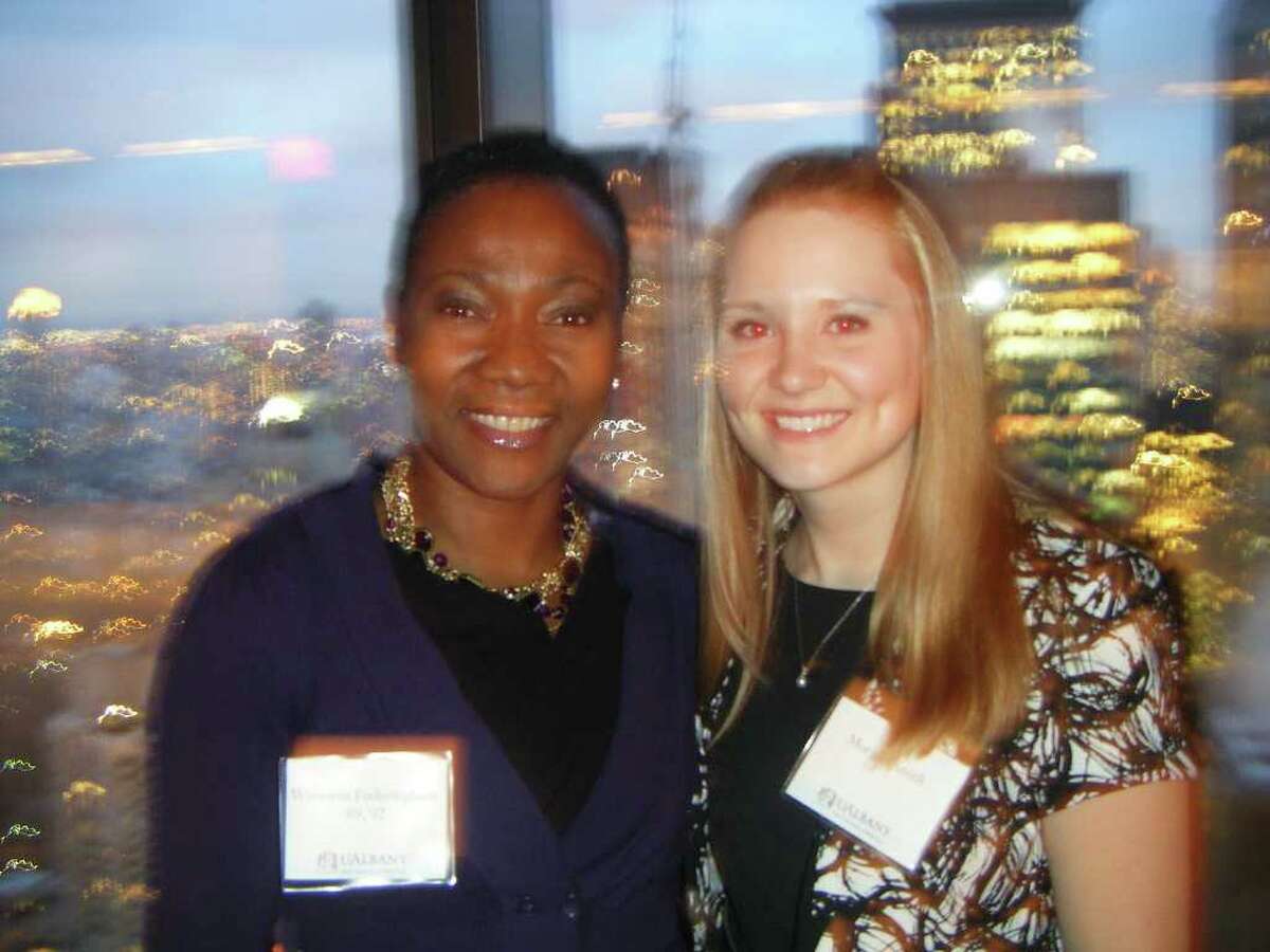 Were you SEEN at the UAlbany President George Philip reception on Thursday?