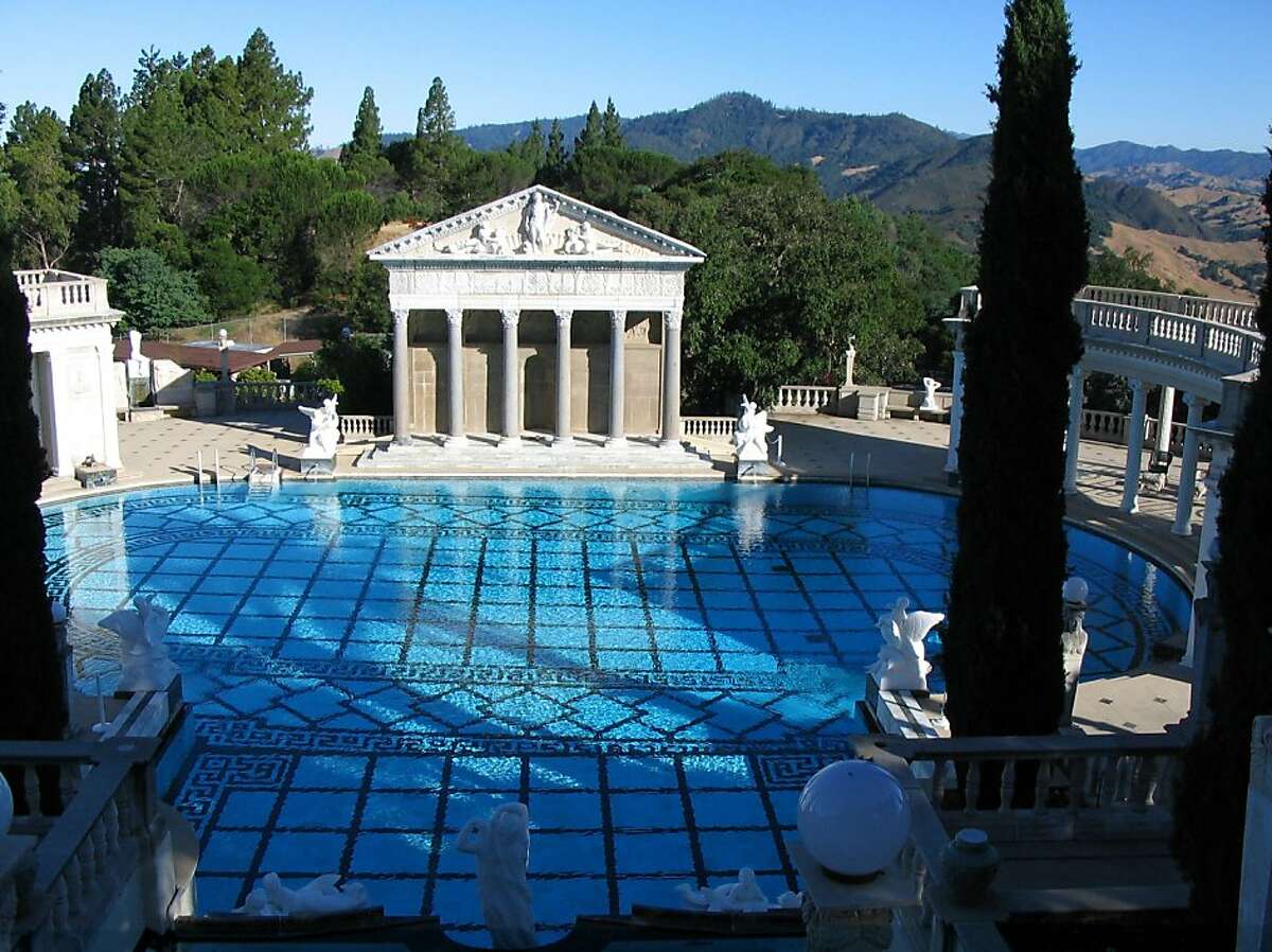 You can now take a dip in the Hearst Castle swimming pool, but it's not ...