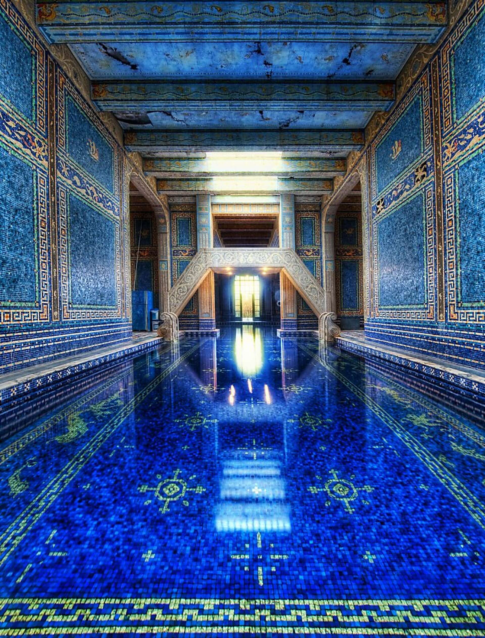 You can now take a dip in the Hearst Castle swimming pool, but it's not ...