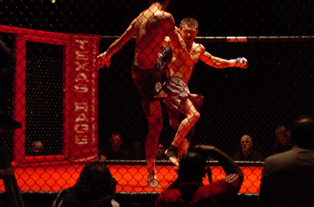 'Modern day gladiators' rattle cages at Beaumont Civic Center