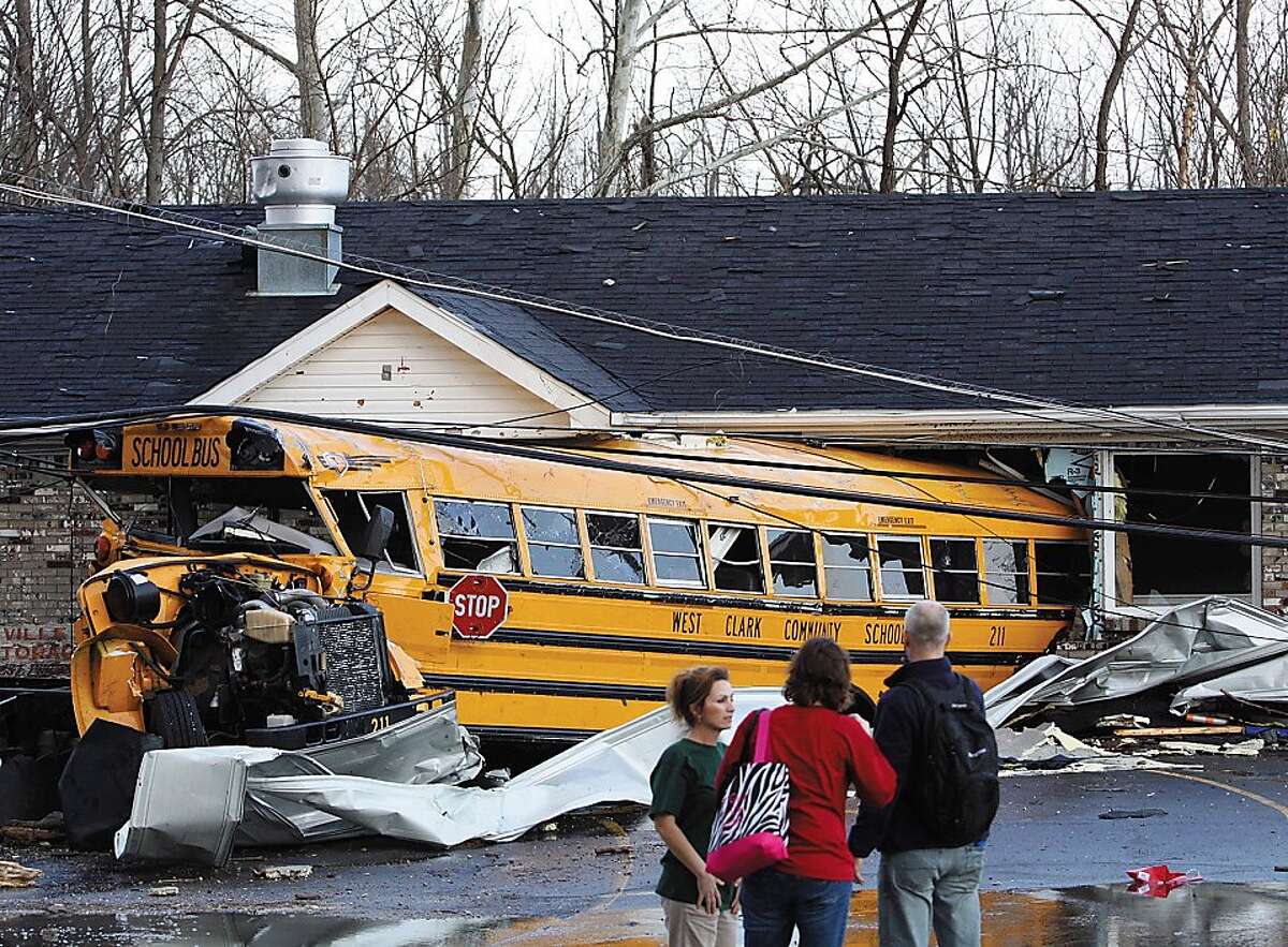 Deadly tornadoes rip through Midwest, South states