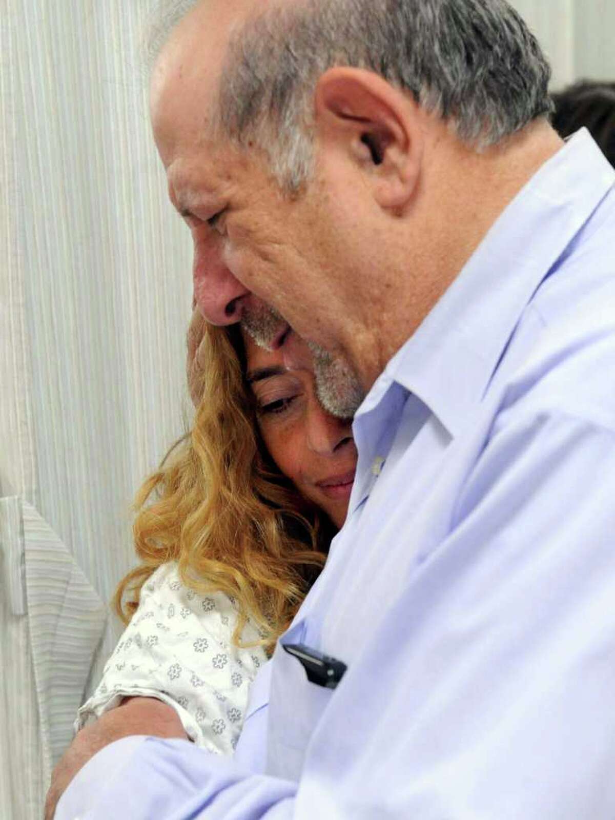 Wife's liver donation provides gift of life