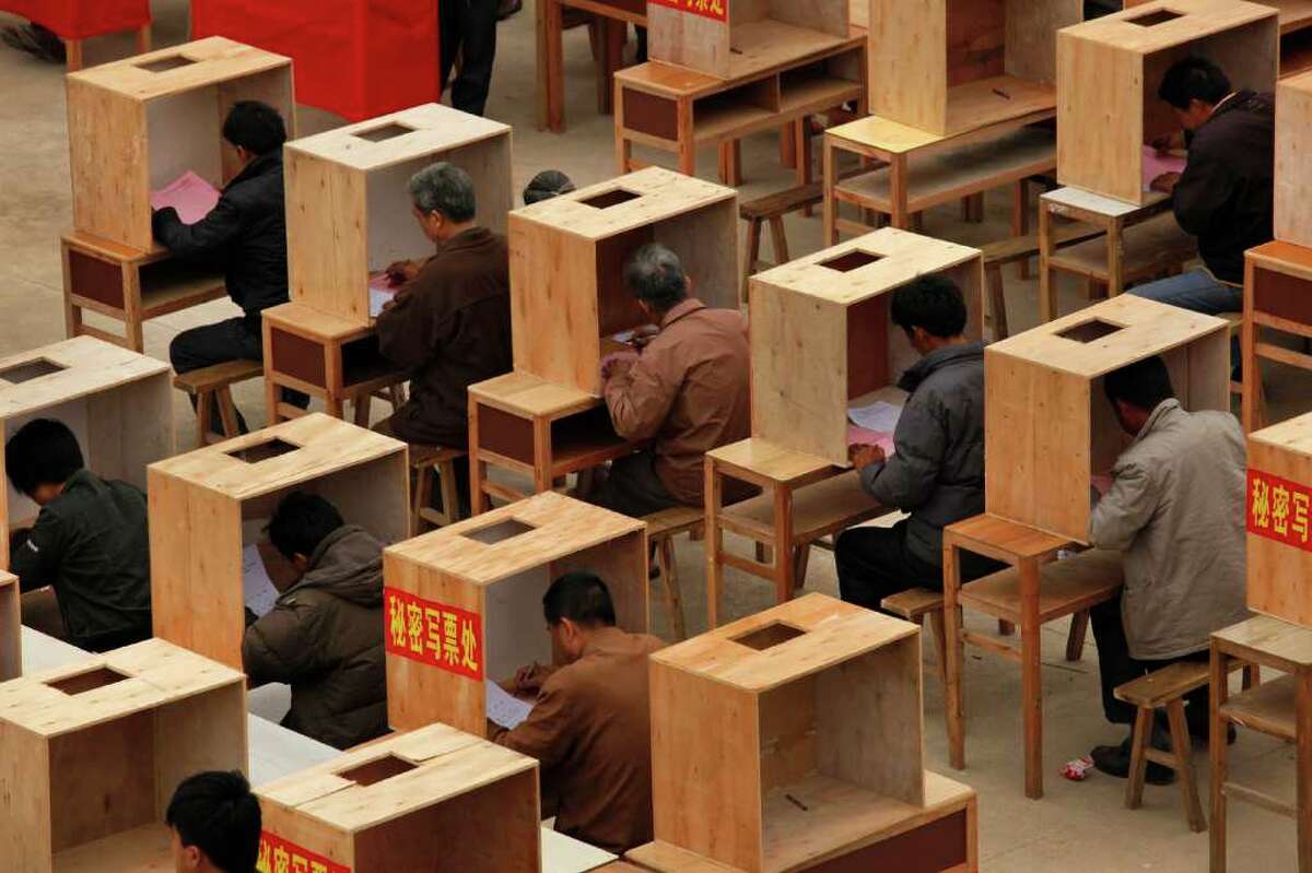 Protesters become leaders in China village vote