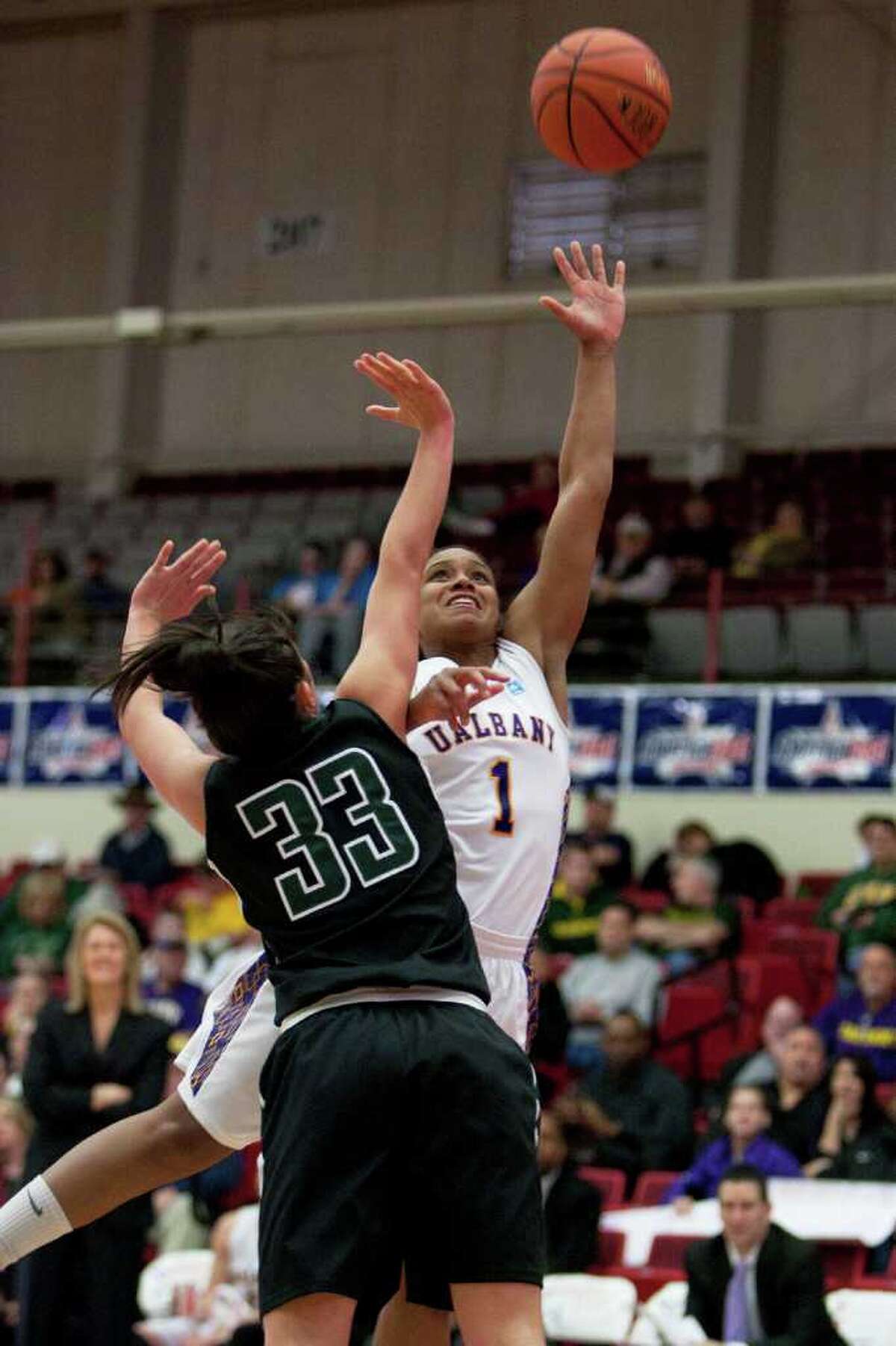 UAlbany women a win away