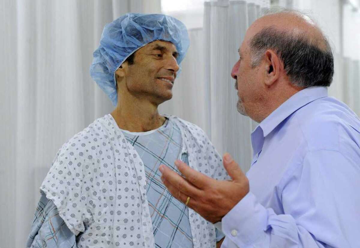 Wife's liver donation provides gift of life