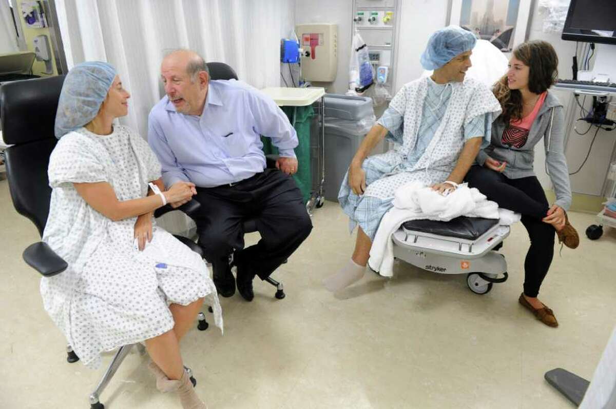 Wife's liver donation provides gift of life