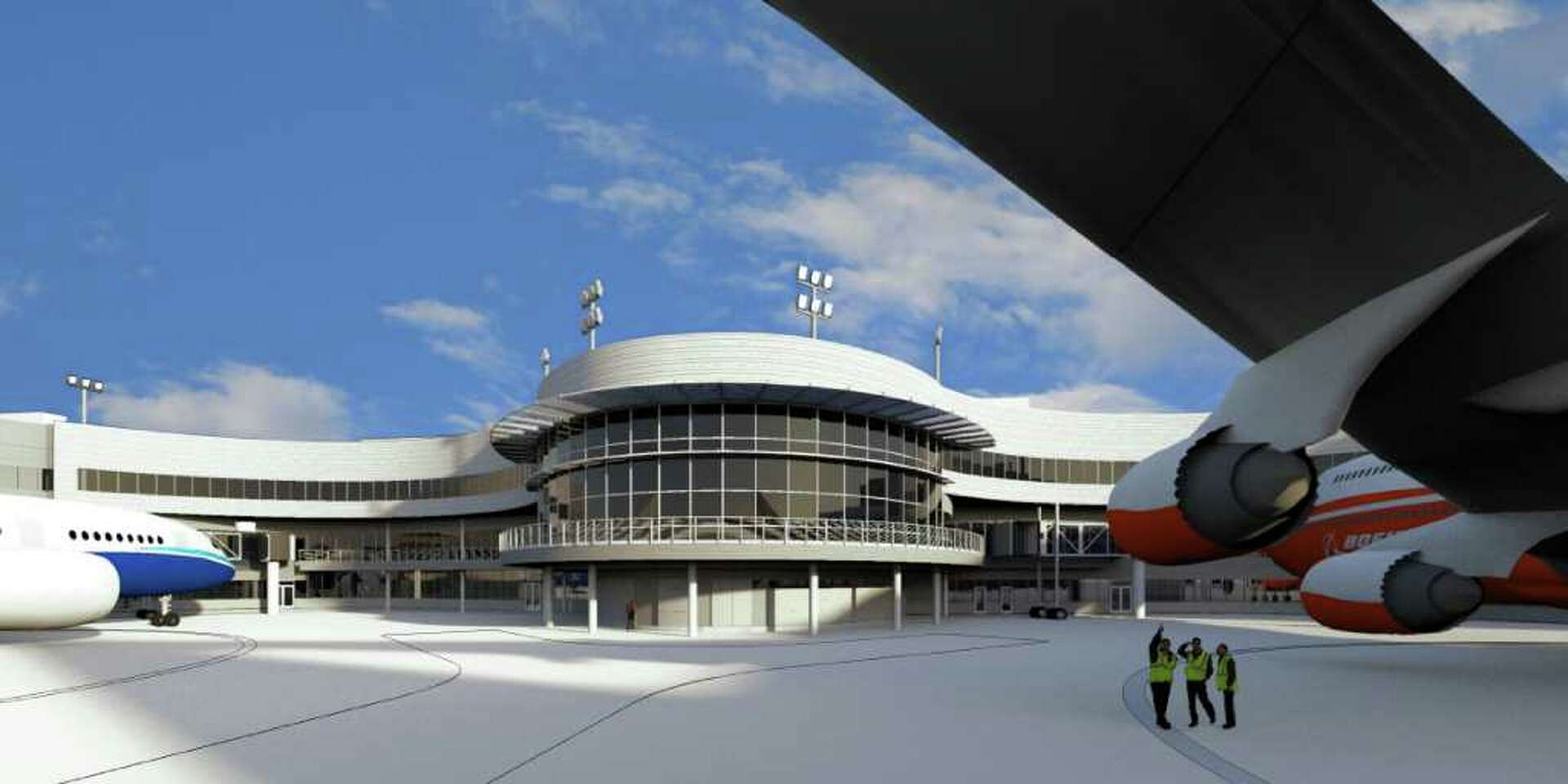 Boeing breaks ground on new delivery center
