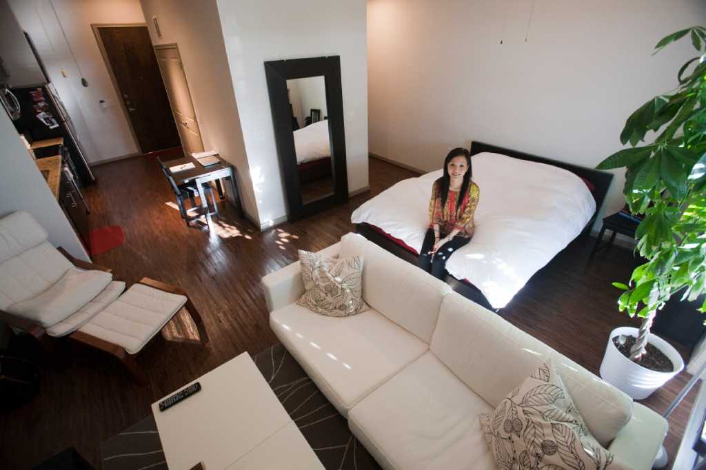 Many apartments have amenities with no room to spare