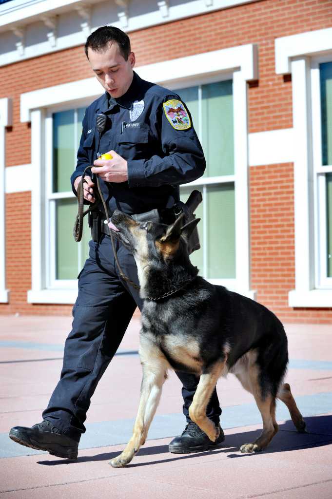 Local racing legend pays for police dog