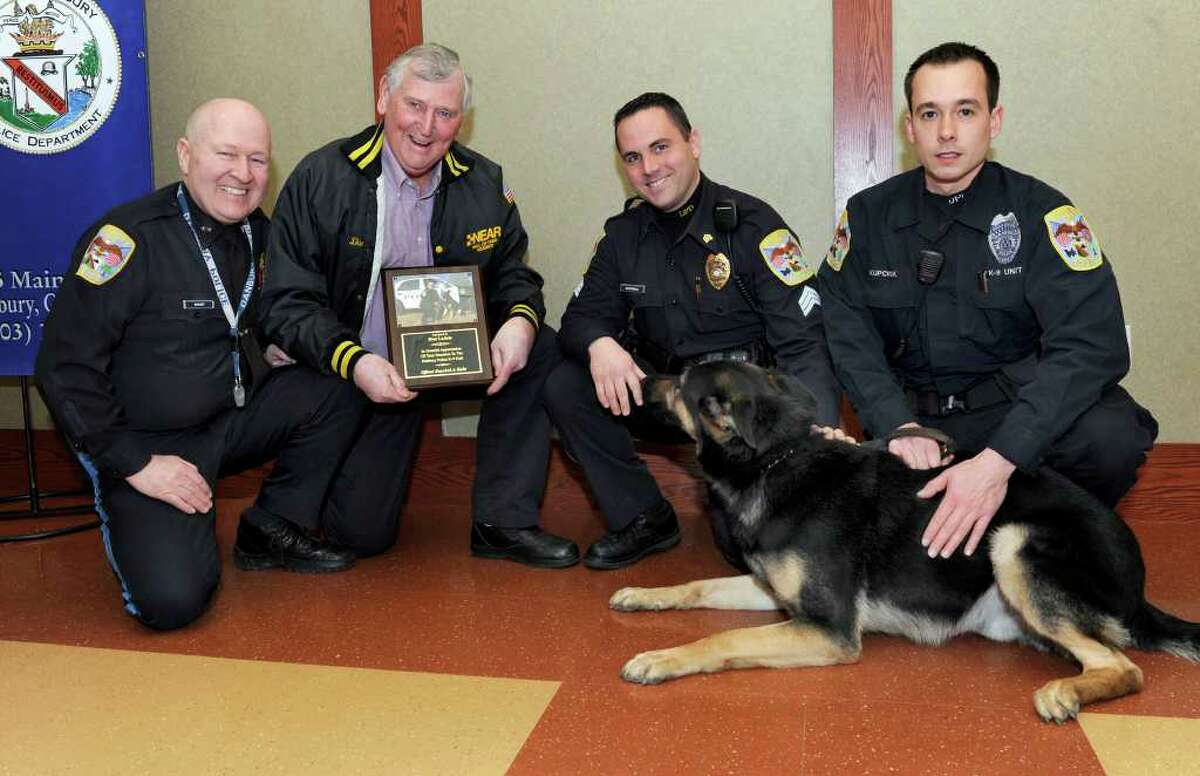 Local racing legend pays for police dog