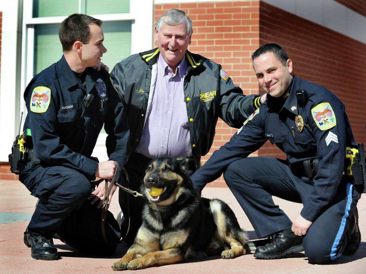 Local racing legend pays for police dog