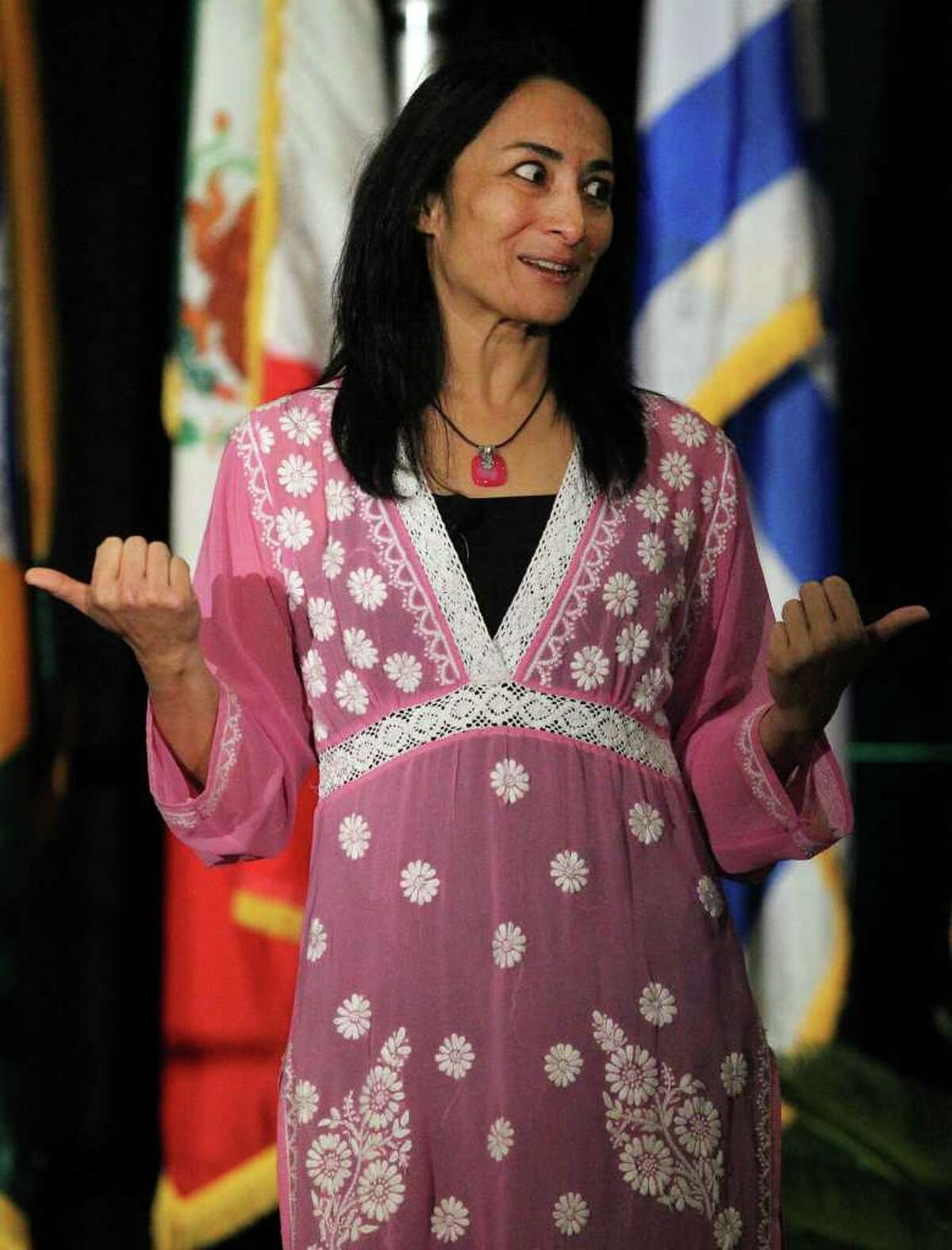 Muslim feminist speaks about the movement's commonalities to others