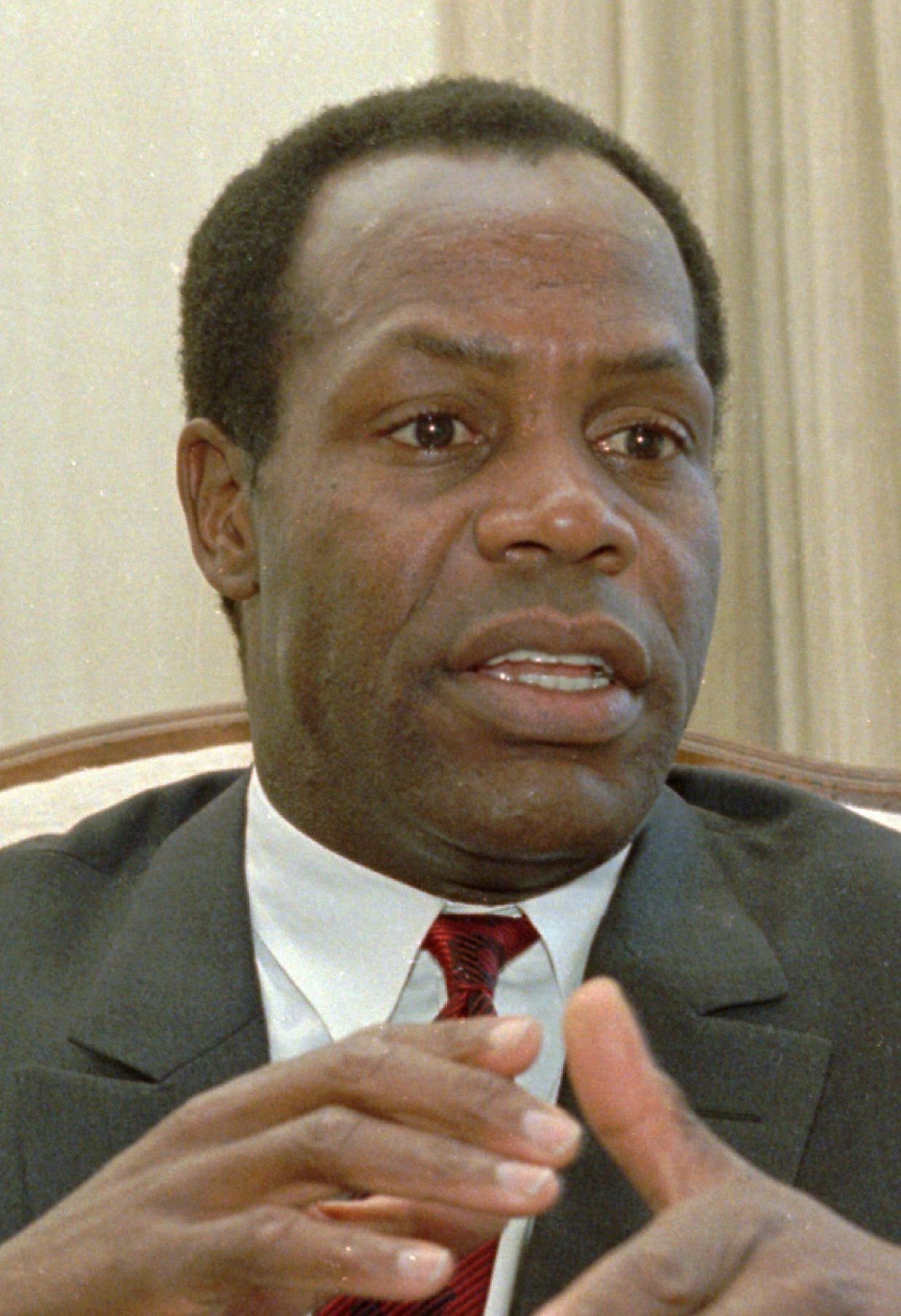 Actor Danny Glover Is No Reckless Stunt Driver 1987