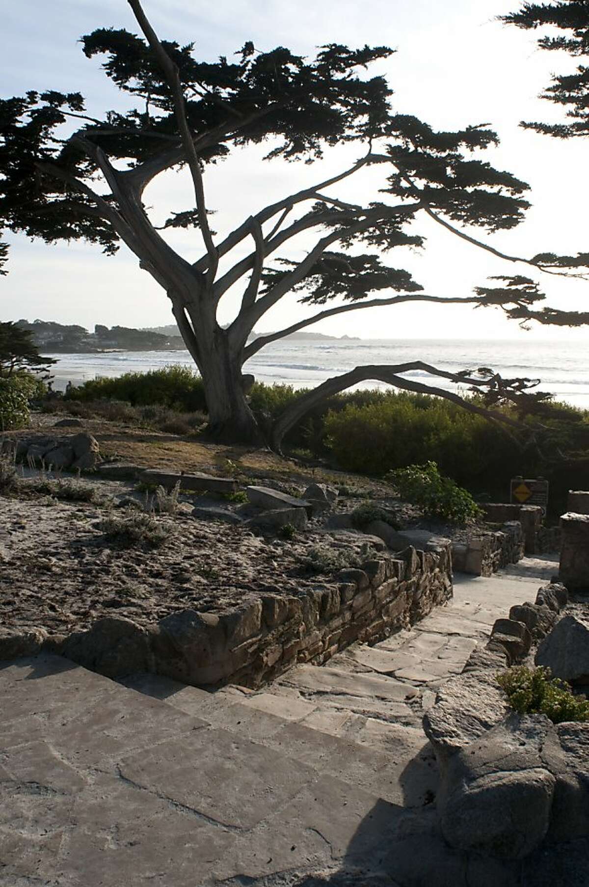 Building block of Monterey Peninsula: Carmel stone