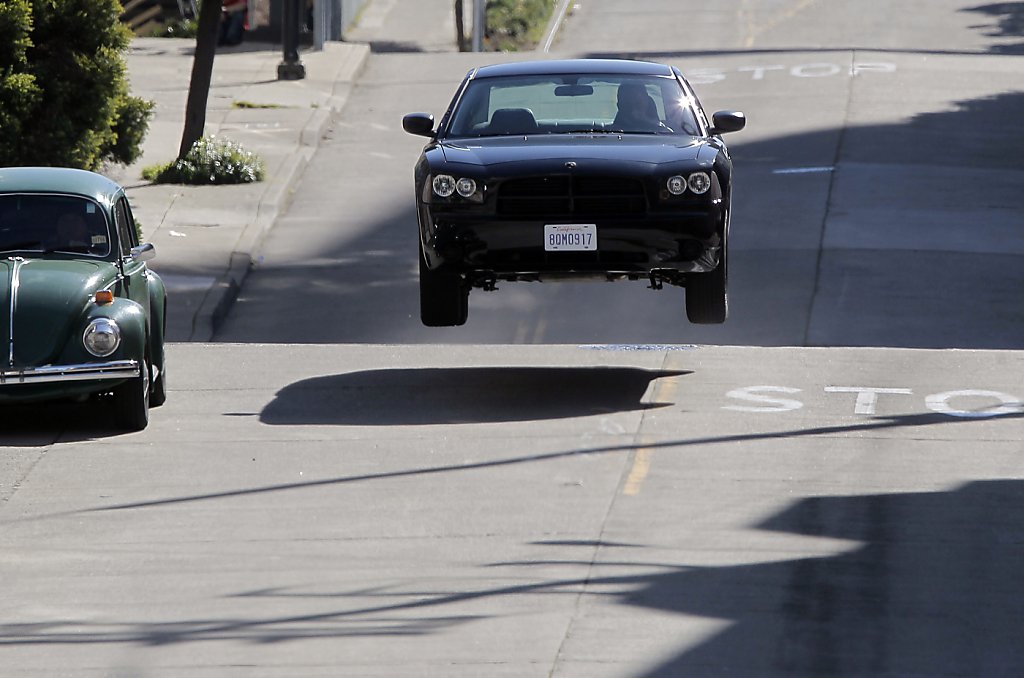 "Alcatraz" films chase scene - SFGATE