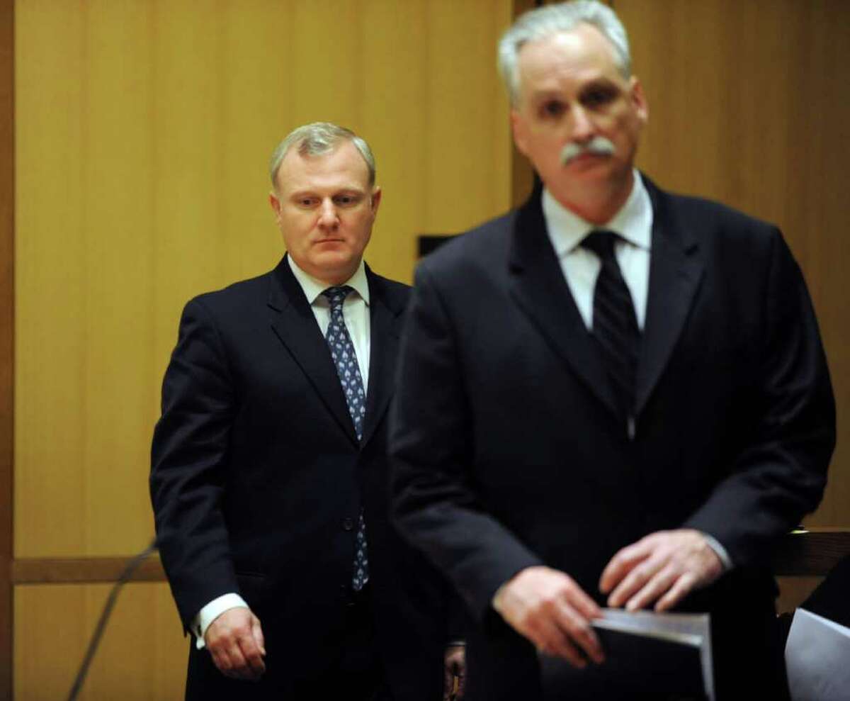 Darien banker pleads not guilty to hate crime charge