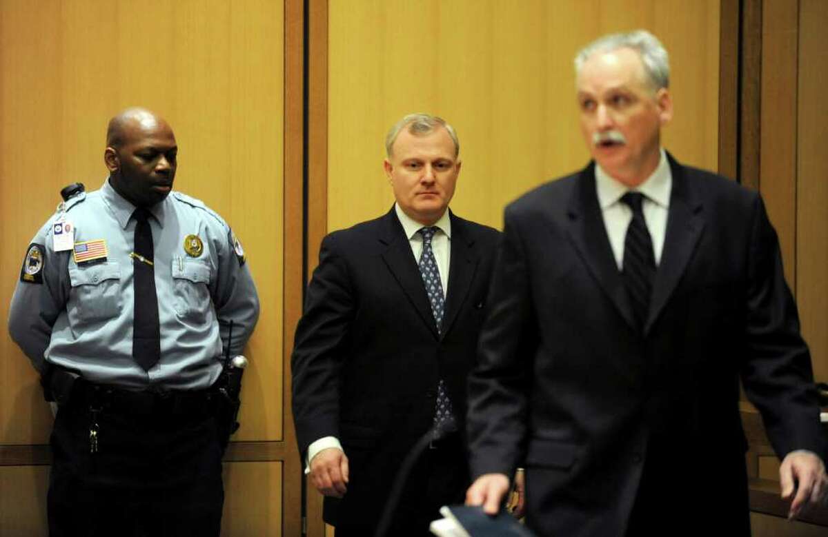 Darien banker pleads not guilty to hate crime charge