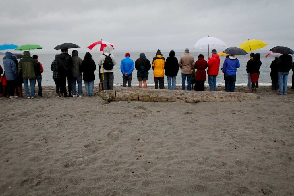 Seattle memorial for Japan earthquake, tsunami victims