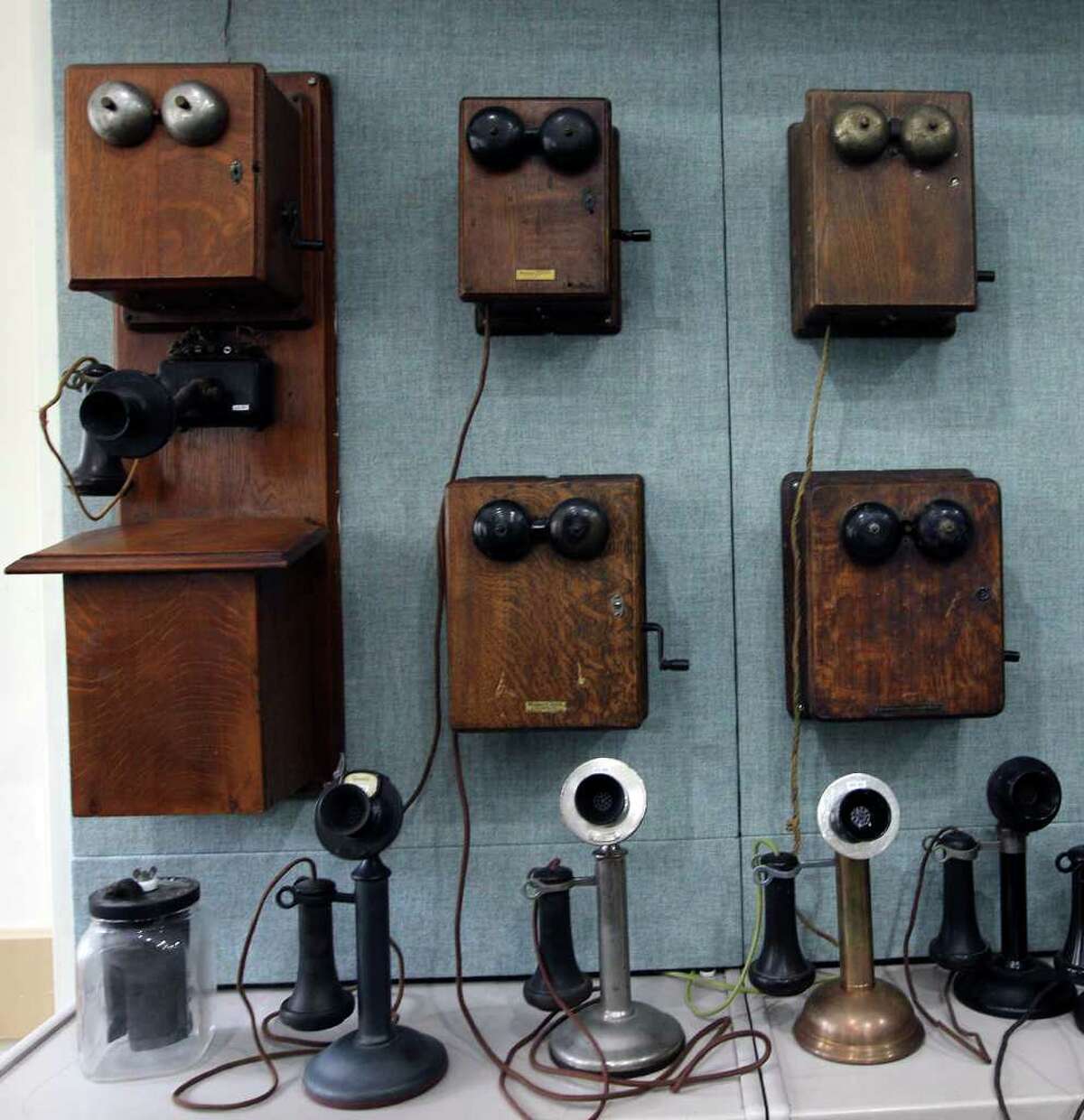 Old phones about making connections