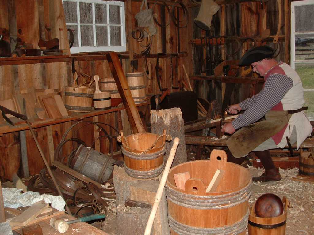 See what a cooper does in Newtown