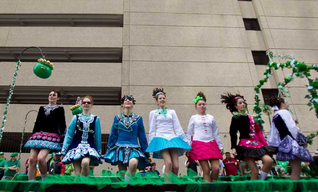 Downtown parade celebrates St. Patrick