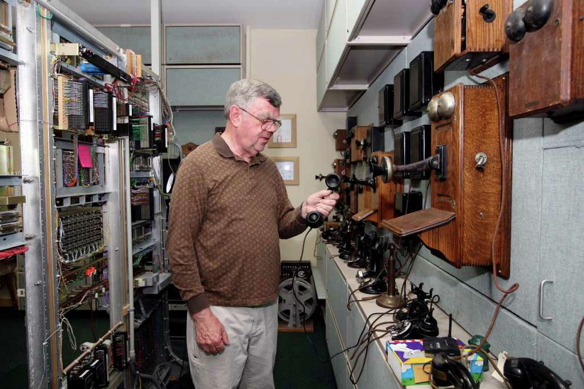 Old phones about making connections