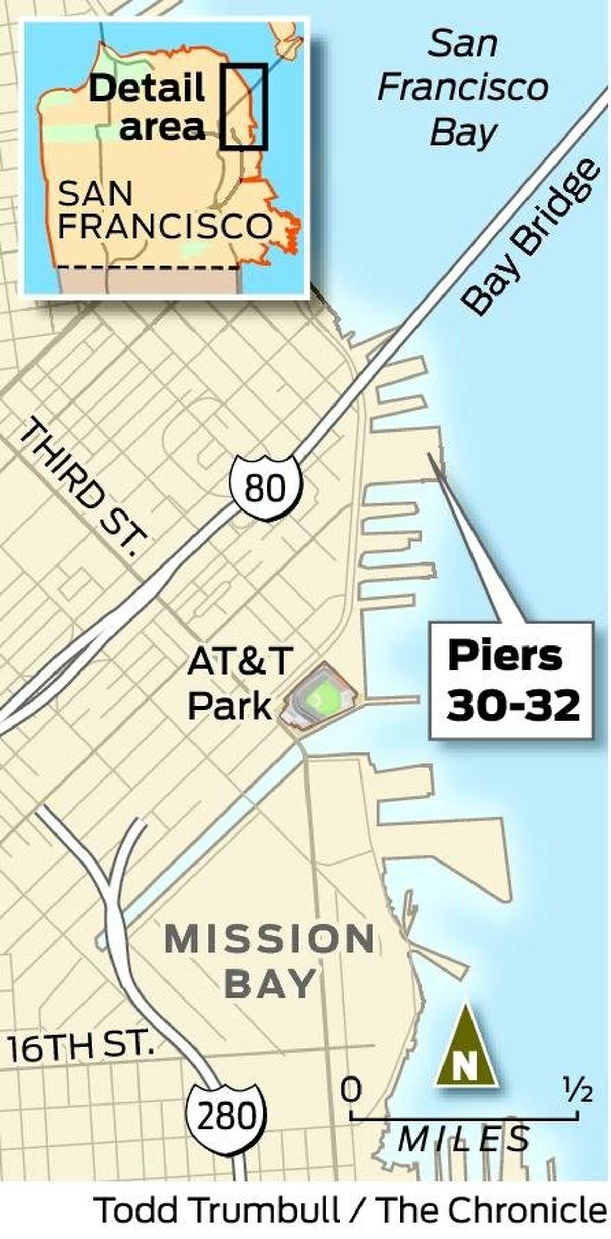 S.F.-funded plan proposed to fix Piers 30-32
