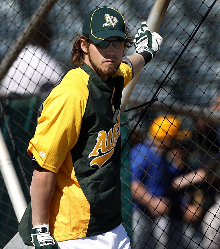 Dad's lesson for A's Josh Reddick: Never give up