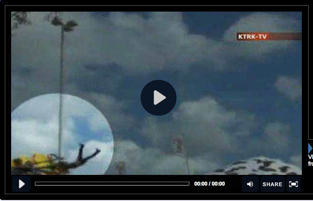 Video shows child hurled from rodeo carnival ride