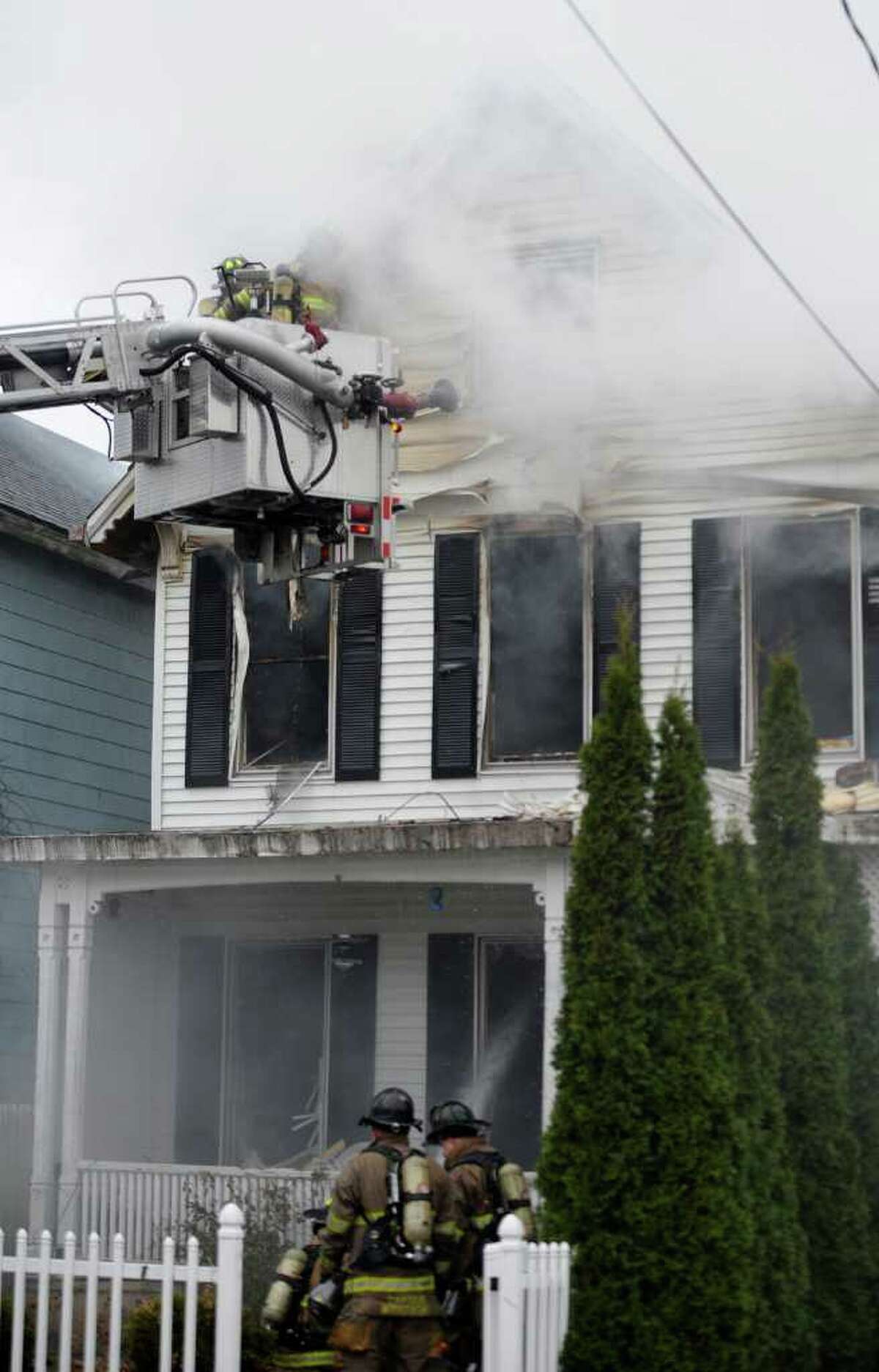Troy fire began in basement