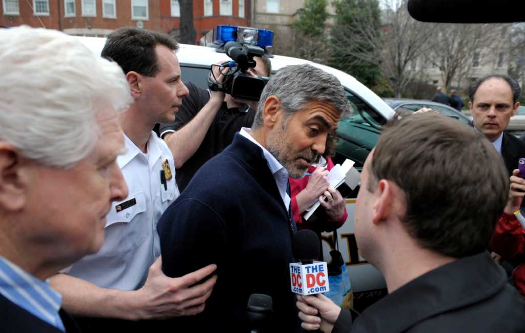 Clooney, Rep. Al Green arrested at protest