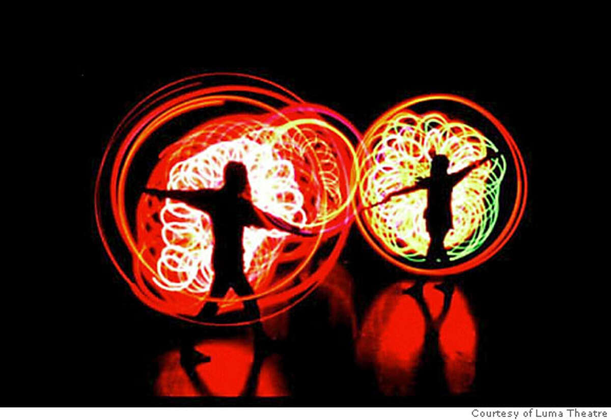 IN THE DARK / 'Luma' / Show follows the life cycle of a Lumen Being ...