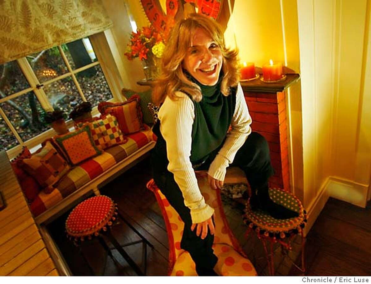 Letting pattern peek through / Prints and textures can enliven decor ...