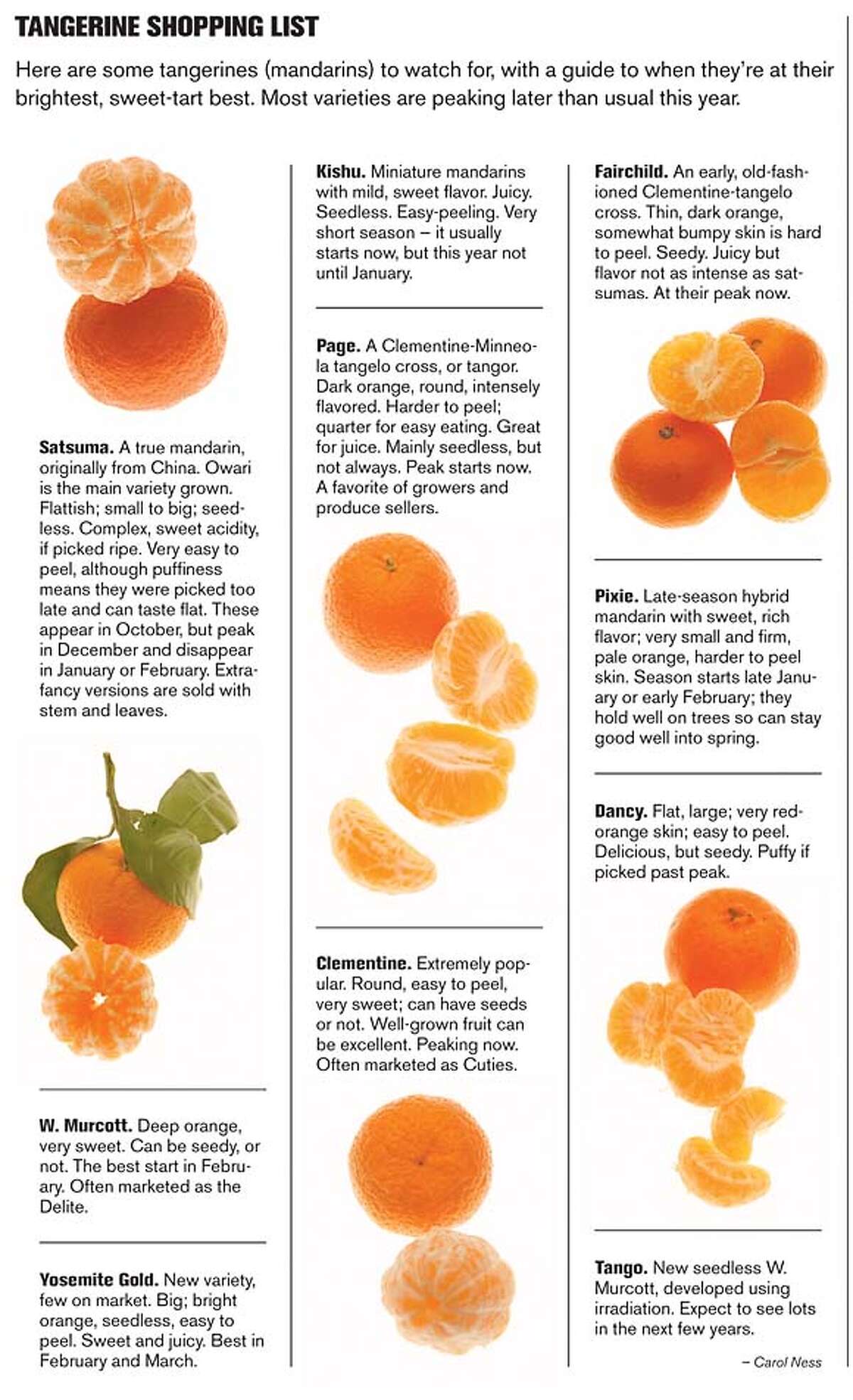 Winter brings tangerine dreams