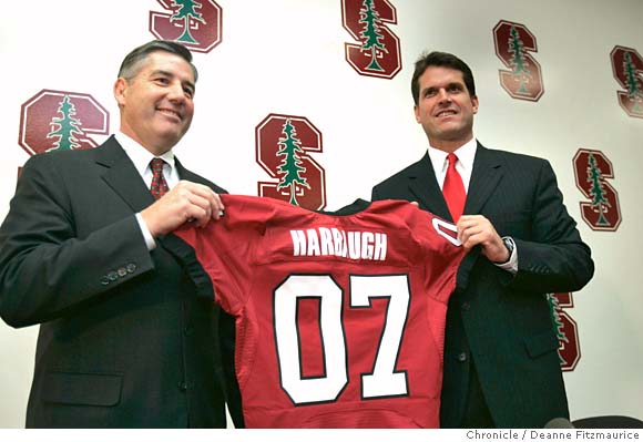 Harbaugh ready for challenge at Stanford