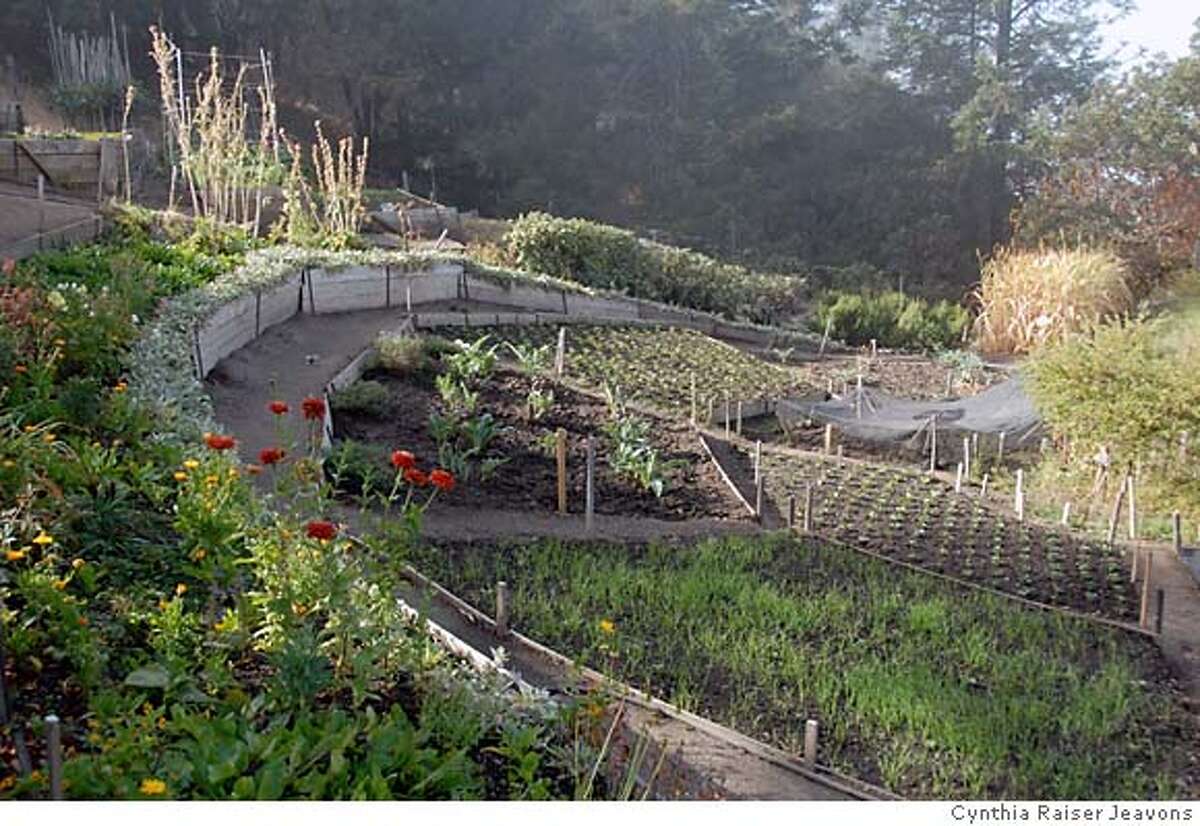 Use terraces to create a level planting field / Farmer and author John ...