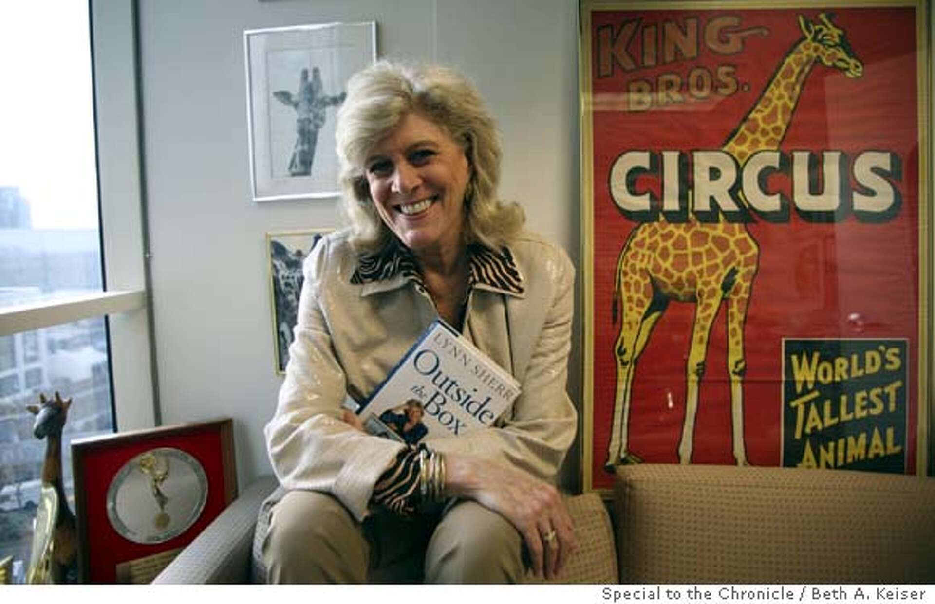 LIFE LESSONS / ABC NEWS VETERAN LYNN SHERR DETAILS LIFE, LOVE, LOSS IN ...