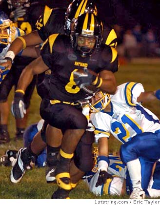 Hayward's Evans is the total package / RB will test Cardinal-Newman