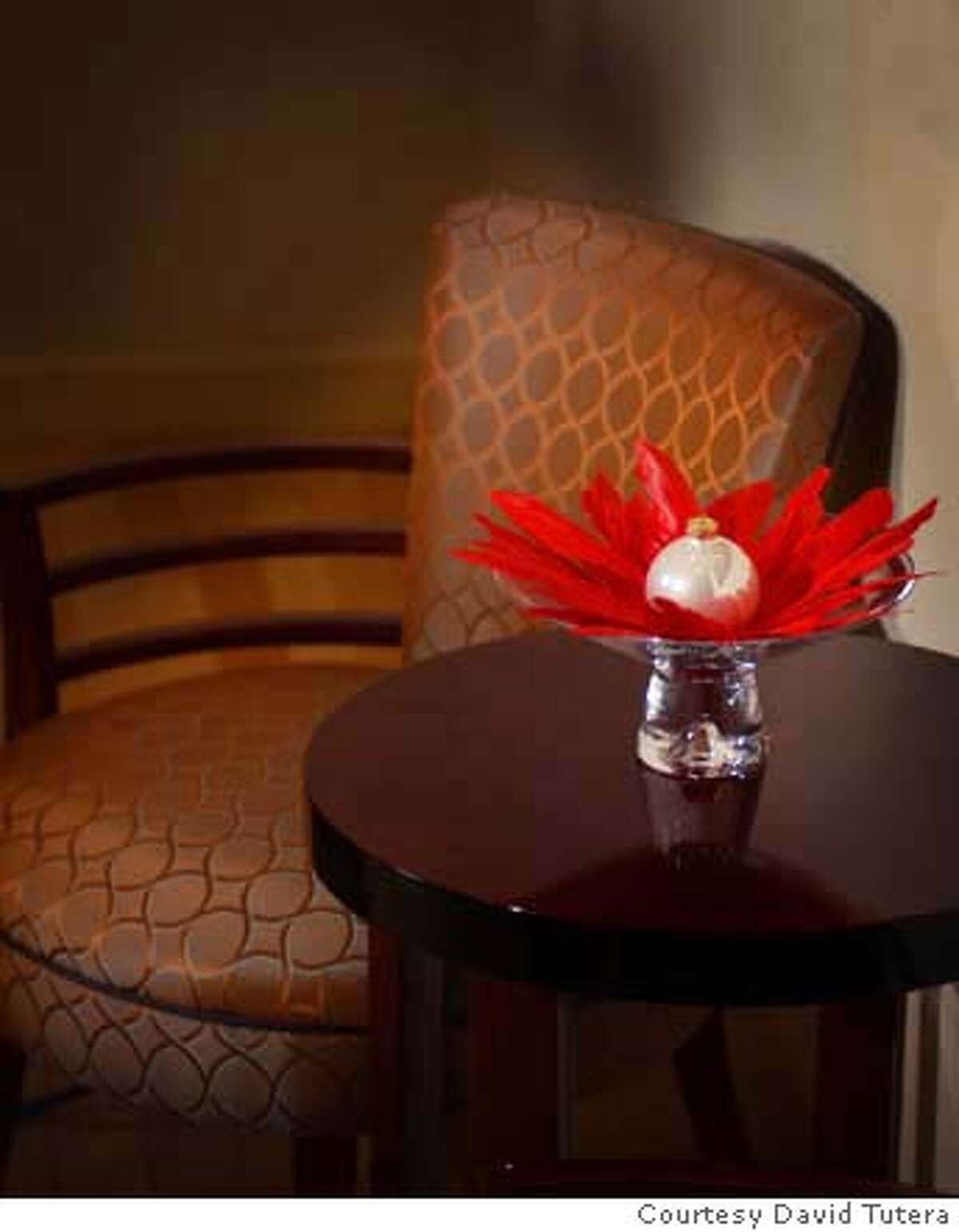 Setting a festive table