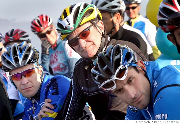 Bicyclists pedal to banish cancer