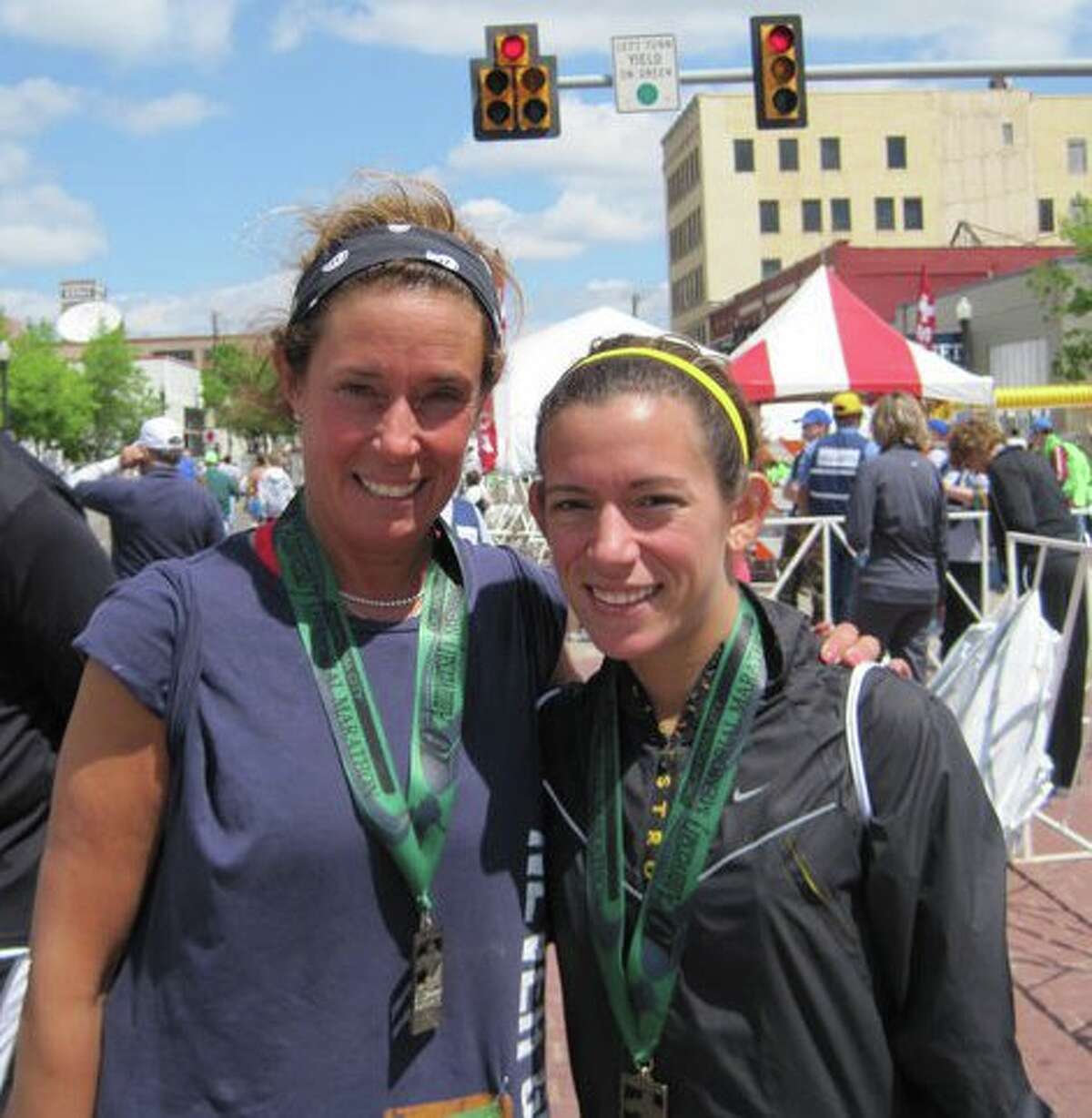 Marathon milestone for mom, daughter