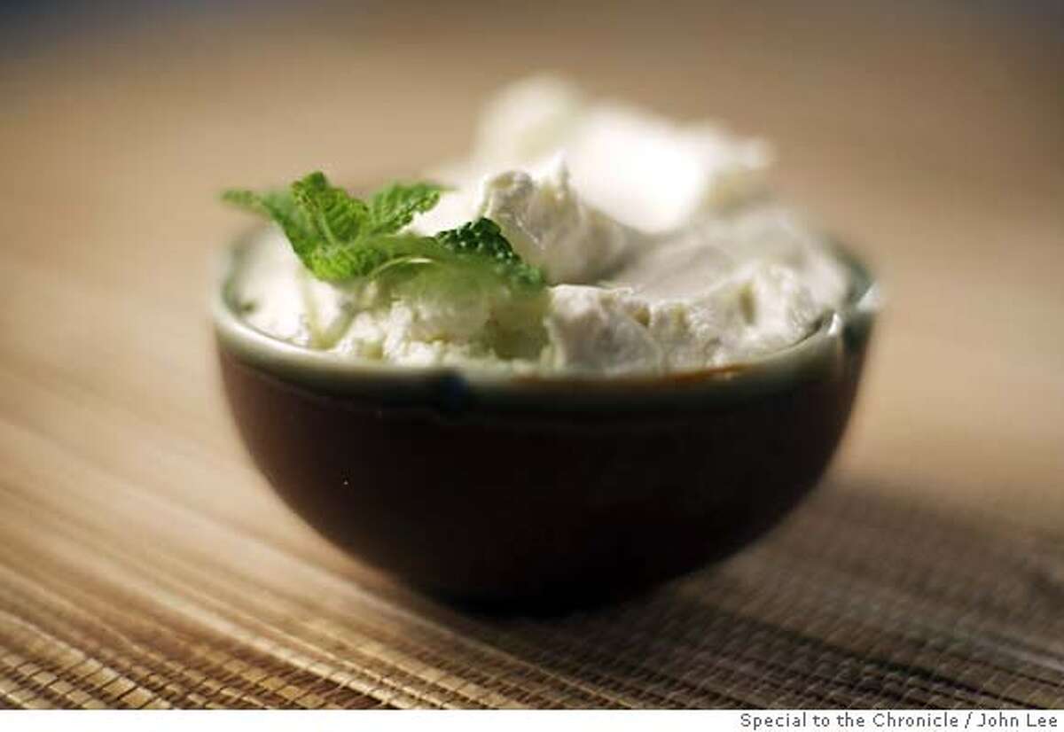 Creamy labneh is perfect for breakfast