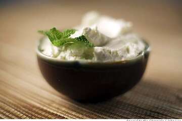 Creamy labneh is perfect for breakfast
