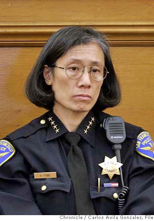 SAN FRANCISCO / Chief Fong's quiet, low-key style is leaving her open ...