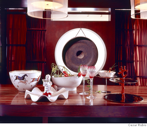 TABLETOP DESIGN / High-fashion tables for the holidays